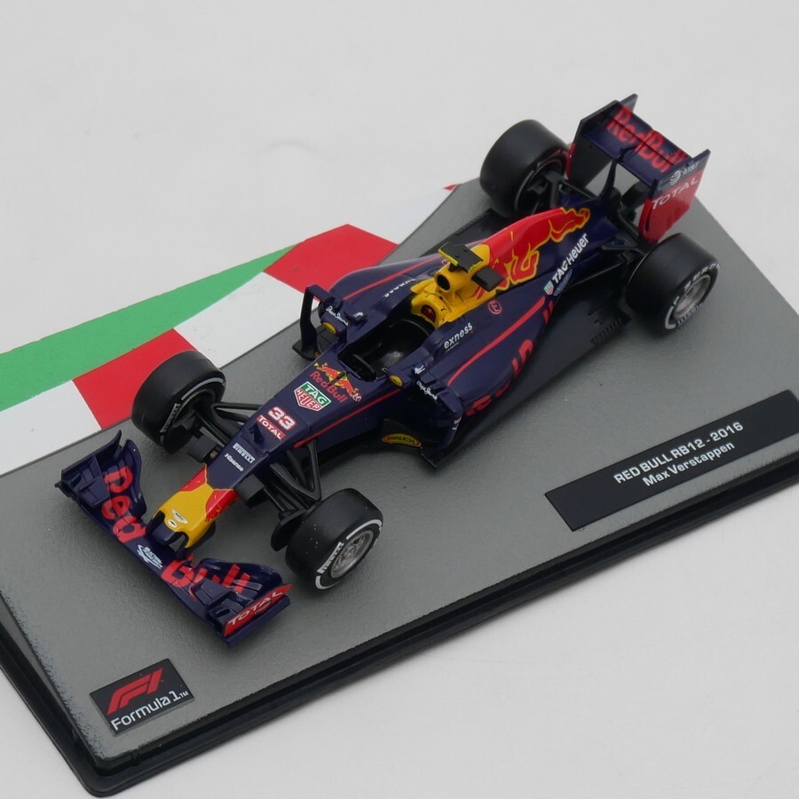 ixo 1:43 F1 Cars RED BULL RB12 2016 Max Verstappen Diecast Car Model | eBay