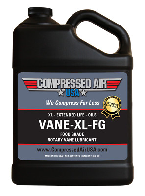 Food Grade Rotary Vane Air Compressor Oil - XL Extended Life Oils (1 ...
