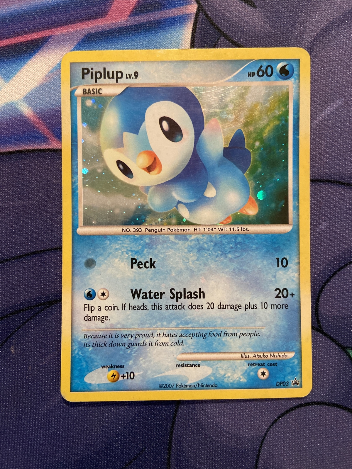 Piplup DP03 HOLO RARE - Pokemon Diamond & Pearl Promo Card 2007 - MP | eBay