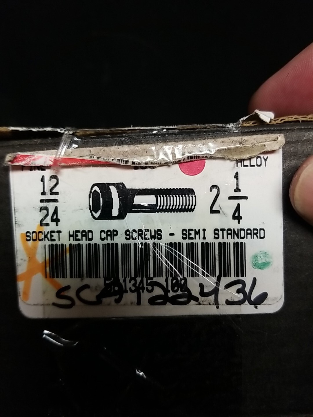 12-24 x 2 1/4 Socket Cap Screw Alloy (x50) | eBay