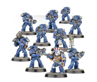 Warhammer Legiones Astartes : MKIV Mk4 tactical squad Horus Heresy 30k ...