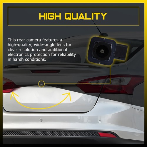 Black Rear View Parking Camera Backup For 2014 Ford Focus S SE SEL ...