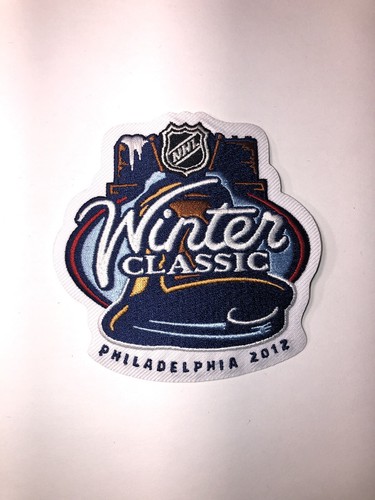 Lot of Two (2) NHL 2012 Winter Classic Patch- NY Rangers v Philadelphia ...