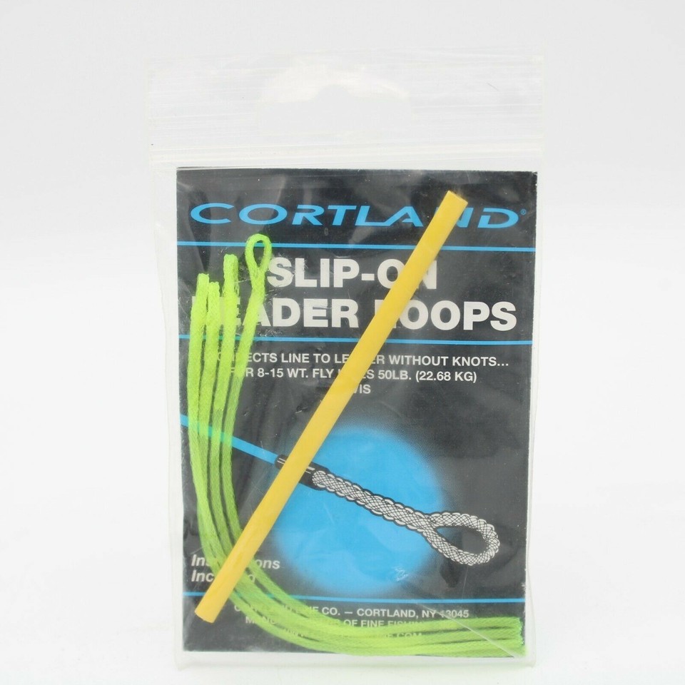 Cortland Slip-On Leader Loops Fly Fishing Line Several Choices ...
