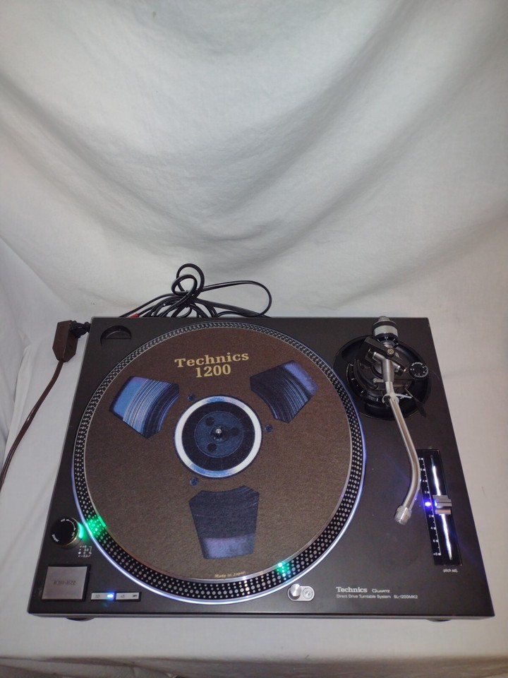 TECHNICS SL-1200 MK2 MKII CUSTOM CHANGING LEDS STUDIO MOBILE CLUB DJ ...