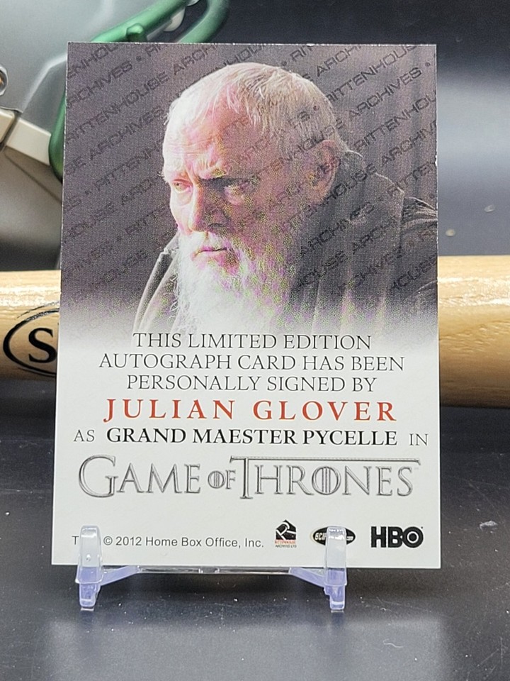 Julian Glover As Grand Master Pycelle 2012 GAME OF THRONES AUTOGRAPH ...