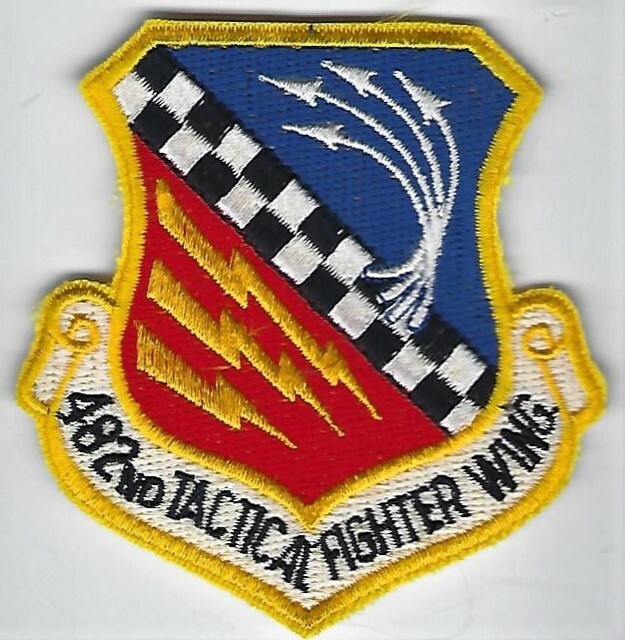USAF 482ND TACTICAL FIGHTER WING PATCH COLOR | eBay