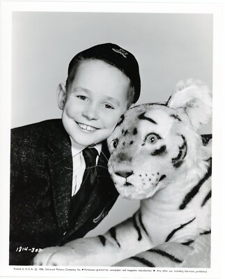 Tim Hovey & A Toy Tiger-Vintage Movie Photograph | eBay