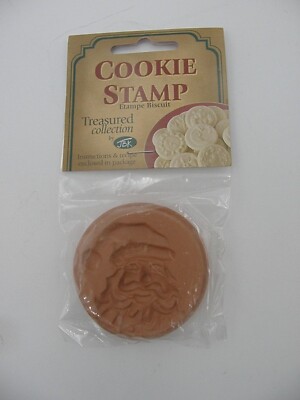 JBK Pottery Treasured Collection Christmas Cookie Stamps Ceramic ...