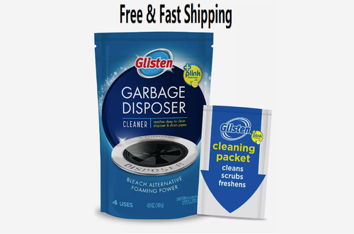 Glisten Garbage Disposer Cleaner and Freshener, Sink Disposal Odor ...