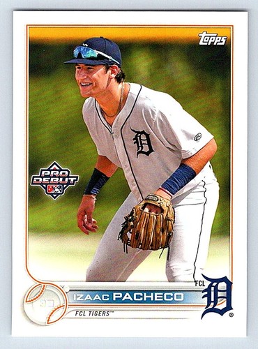 IZAAC PACHECO TOPPS PRO DEBUT | eBay