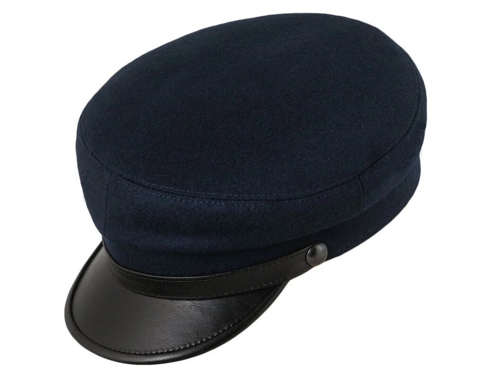 New Sterkowski Maciejowka Hat Cap S 56cm Cabbie Fiddler Newsboy Army ...