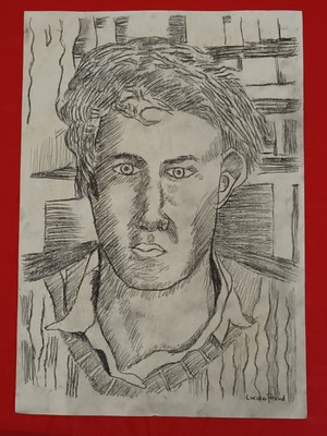 LUCIAN FREUD Drawing On Paper (handmade) Signed And Stamped Vtg Art | eBay