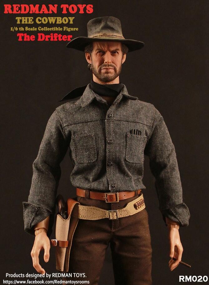 REDMAN TOYS Tombstone The Drifter 12in Action Figure Doll Model RM020 ...