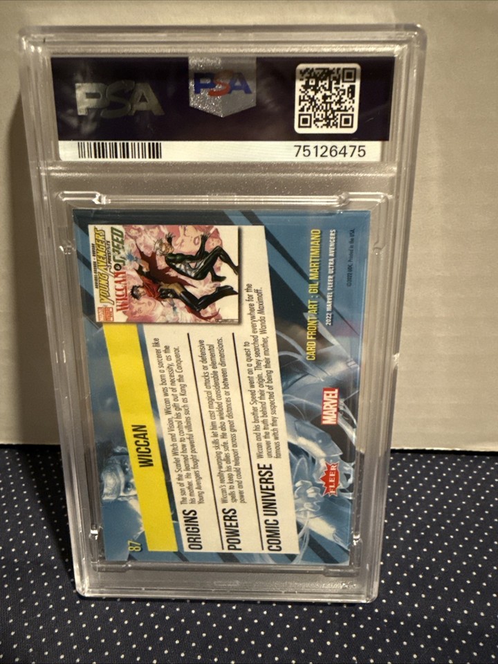 Wiccan 2022 Marvel Fleer Ultra Avengers Green Foil #87 | eBay UK