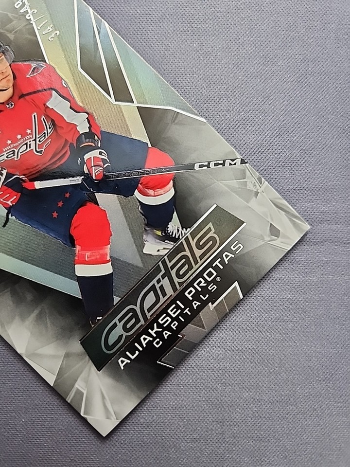 2025-26 UD Black Diamond Aliaksei Protas /349 - Washington Capitals | eBay
