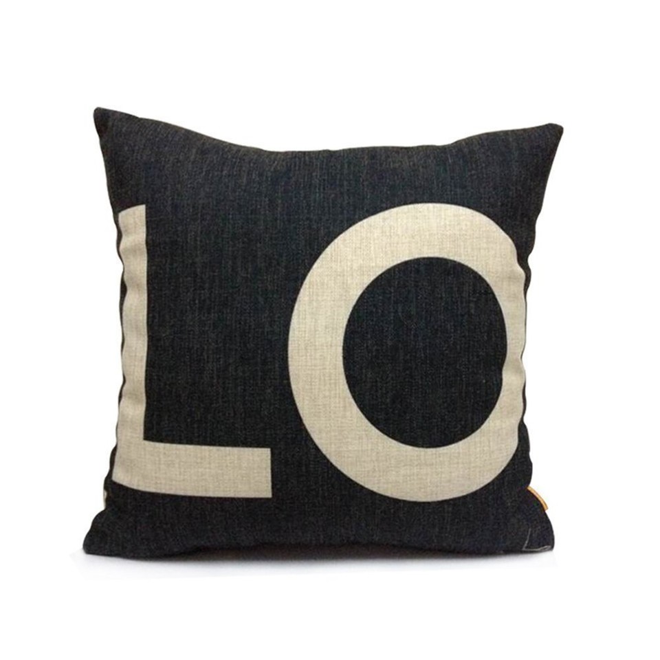 2 Pcs Linen Pillow Covers Cotton Square Decorative Pillows Cases | eBay ...