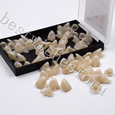 Dental Front Temporary Crown Material Polycarbonate Cap Anterior Teeth ...