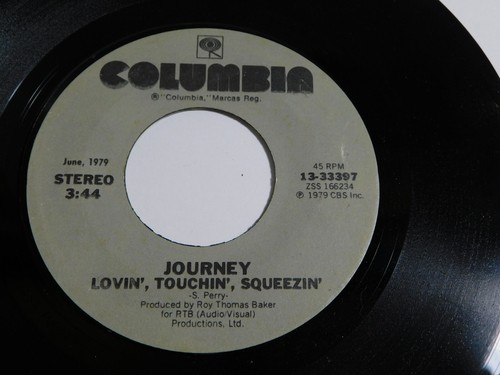 Journey – Lovin', Touchin', Squeezin' 1979 7" Single 13-33397 | eBay