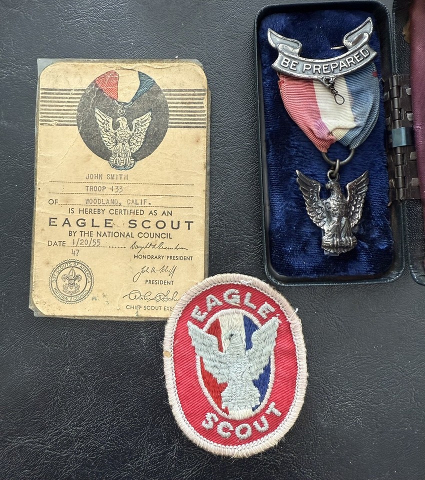 REDUCED AGAIN! HUGE LOT Vintage 1950’s BOY SCOUT MEDALS-EAGLE-27 BADGES ...