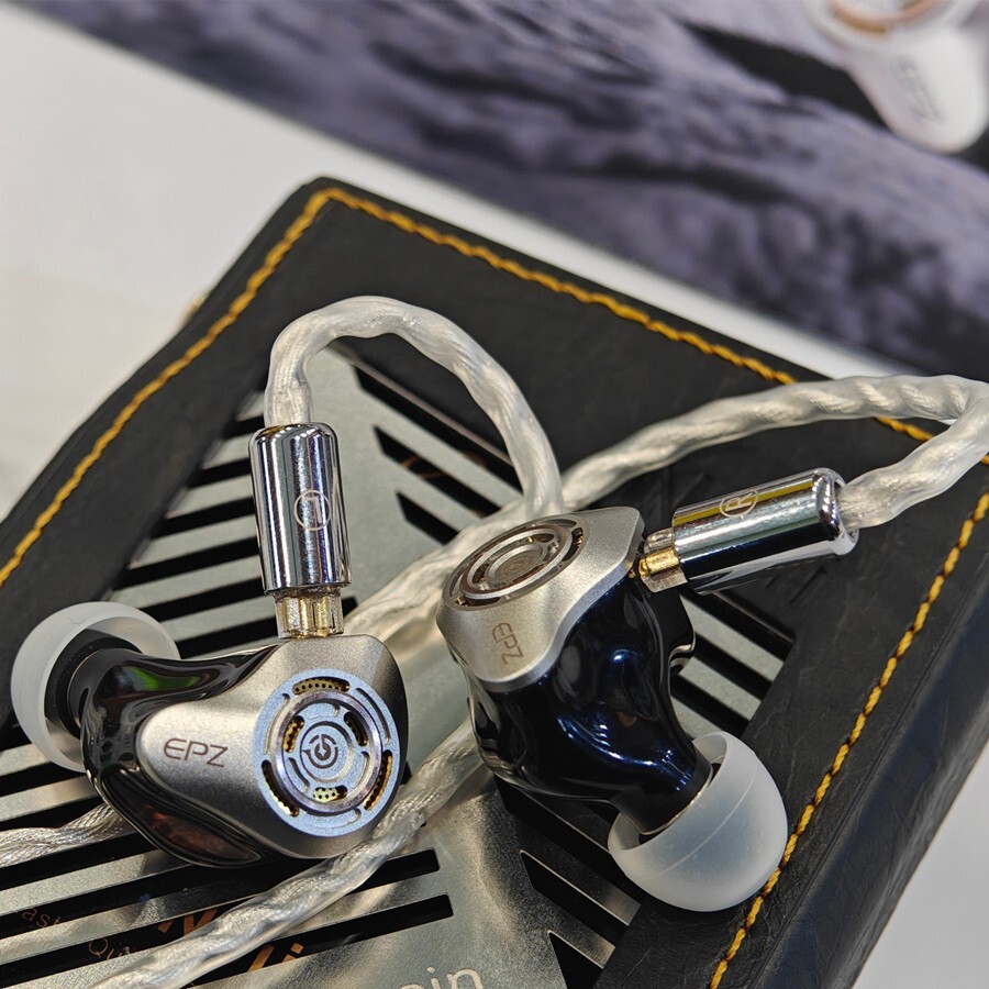 EPZ P50 1DD+2BA+2Planar Hybrid Drivers HiFi IEM 3.5/4.4 L-Shaped ...