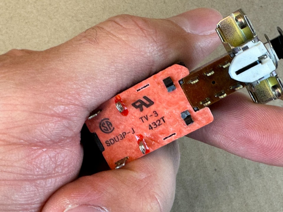 New Alps SDU3P Power Switch - NAD Realistic Marantz Concept 16.5 Sanyo ...