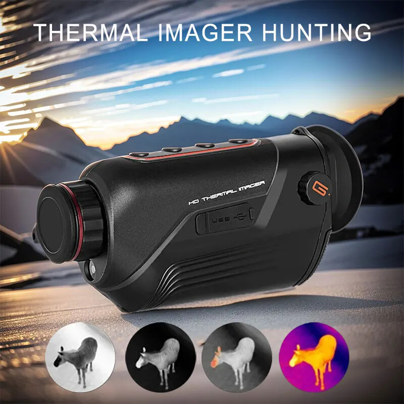 Thermal Imager Hunting Imaging Monocular Night Vision Camera Telescope ...