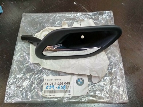 BMW E38 E39 door handle inside left chrom !!NEW!! !!GENUINE ...
