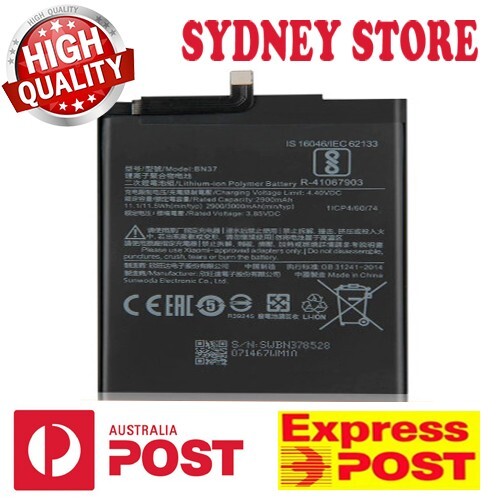Battery BN37 for Xiaomi Redmi 6/ Xiaomi Redmi 6A 3000mAh | eBay Australia