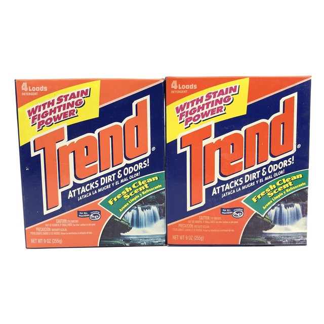 Trend Fresh Clean Sent Laundry Detergent 9 Oz. Each for sale online | eBay