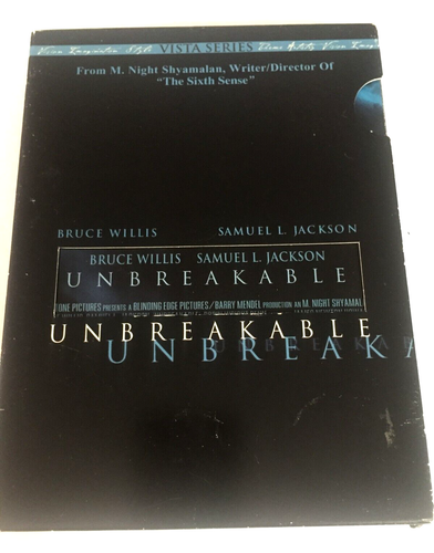 Unbreakable Bruce Willis Samuel L. Jackson DVD Ships Same Day With ...