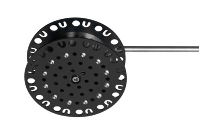 (1)-Ultimate Ice Fishing Black Rattle Reel 5" Diameter | eBay