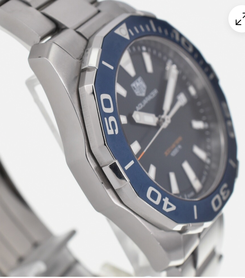 TAG Heuer Aquaracer Blue Men's Watch - WAY101C.BA0746 for sale online ...