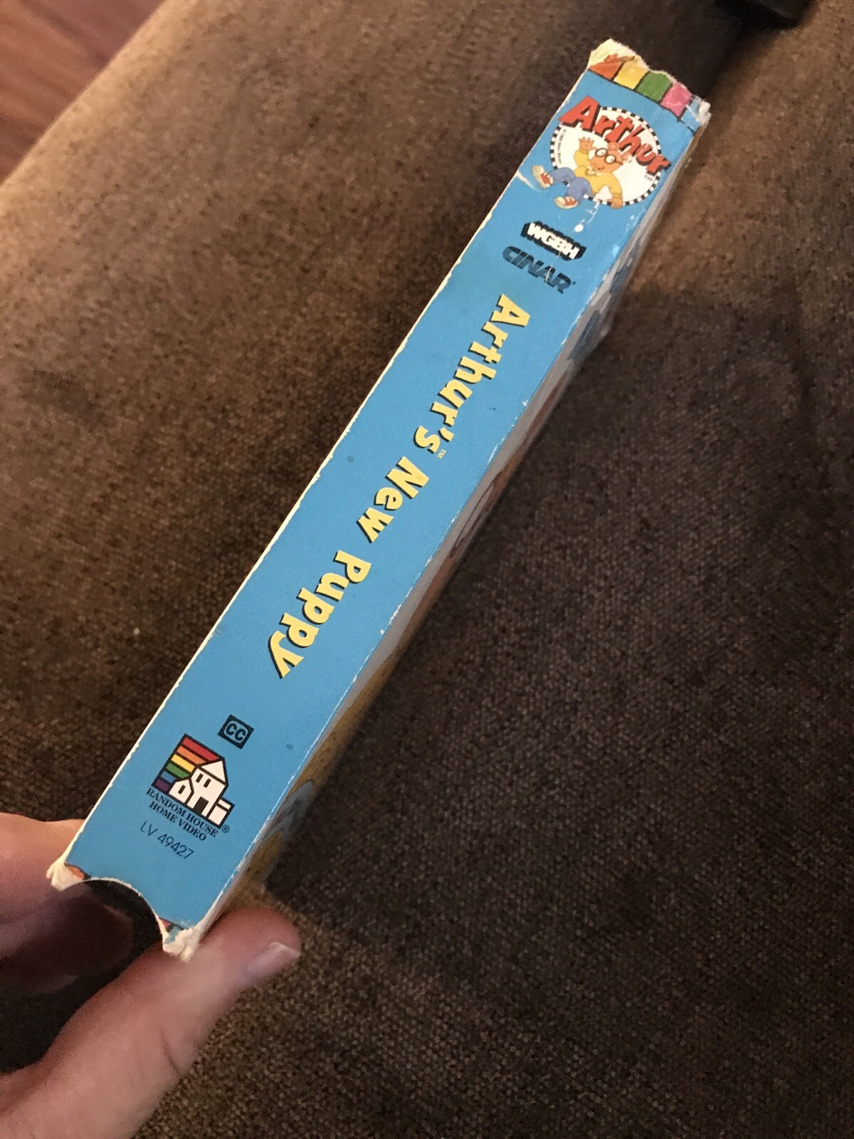 ARTHUR'S NEW PUPPY Vhs Video Tape MARC BROWN Cinar PBS Arthur the ...