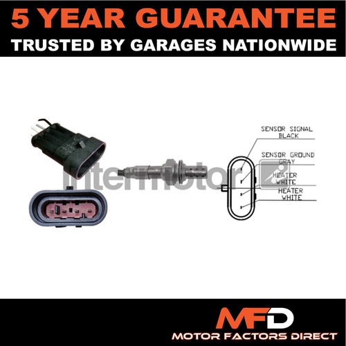 Fits Fiat 500 2007- Doblo 2010- 1.4 MFD Lambda Oxygen Sensor #1 ...