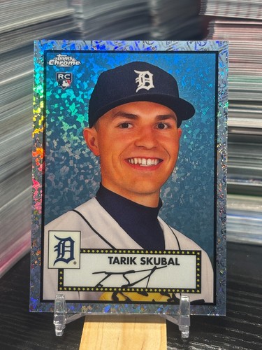 Tarik Skubal 2021 Topps Chrome Platinum 70th Diamond Rookie RC /70 #39 ...