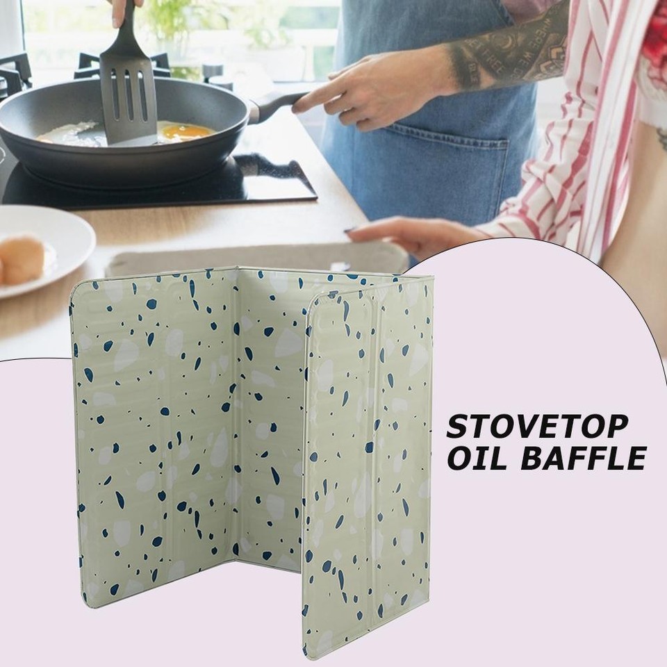 Aluminum Foil Wall Oil Splash Guard Gas Stove Oil Splatter Screen ...