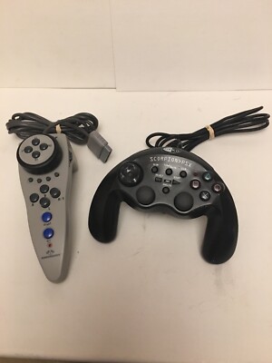 Nyko Playstation 1 PSX Scorpion Controller & Ultra Racer Controller | eBay