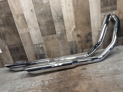 🔥Cycle Shack Harley 93-08 FLT Chrome Never Installed Exhaust Short ...