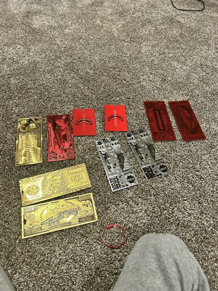 Sprayground Tags Good Condition Authentic Original Limited Edition With ...