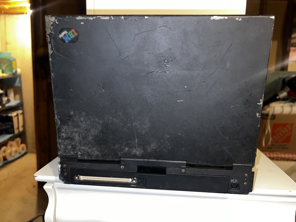 Vintage IBM ThinkPad 760ED Laptop Computer Untested As Is For Parts Or ...
