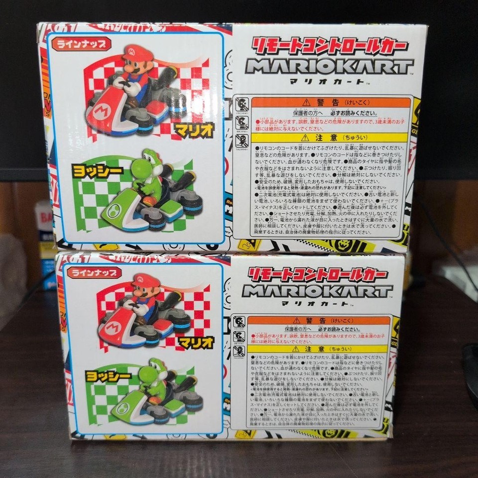 Nintendo Super Mario Bros. MARIOKART Remote Control Car 2pcs set ...
