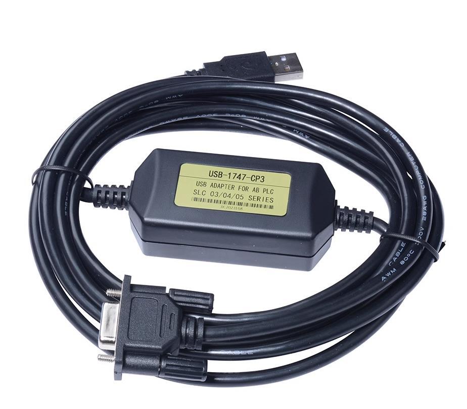 HIGH QUALITY USB-1747-CP3 USB1747CP3 Programming Cable for SLC5/03/04 ...