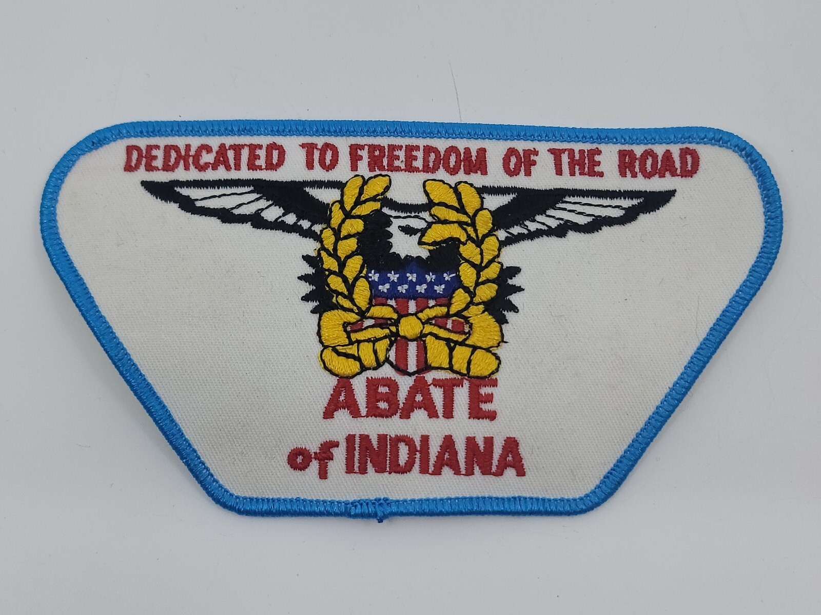 Abate Of Indiana Dedicated to Freedom Motorcycle Vest Sew On Patch ...