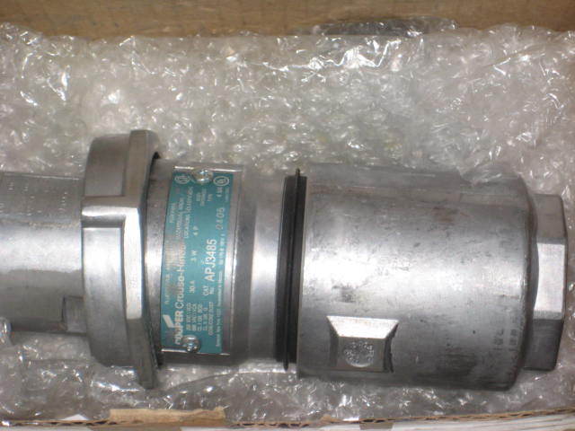 Cooper Crouse Hinds APJ3485 Arktite Plug 30a Hazardous for sale online ...