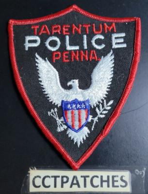 TARENTUM, PENNSYLVANIA POLICE SHOULDER PATCH PA | eBay