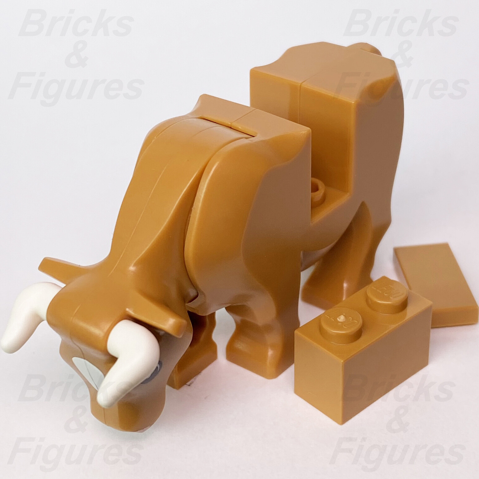 LEGO® Cow Medium Nougat City Town Farm Animal Part Minifigure 60346 ...