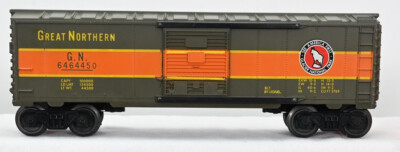 Lionel # 6464-450 Great Northern Box Car with Original Box - Type IV | eBay
