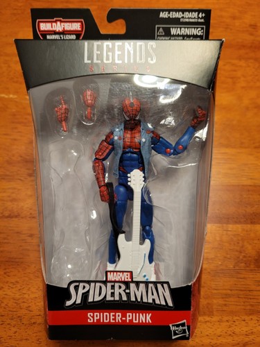 Marvel Legends-Spider Punk The Lizard Baf Wave 2018 Spiderverse | eBay
