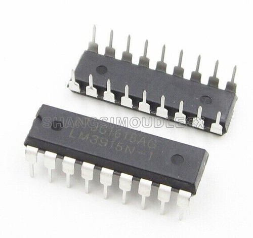 10PCS NSC LM3915 LM3915N LM3915N-1 DIP-18 LED Bar Dot Display Driver ...